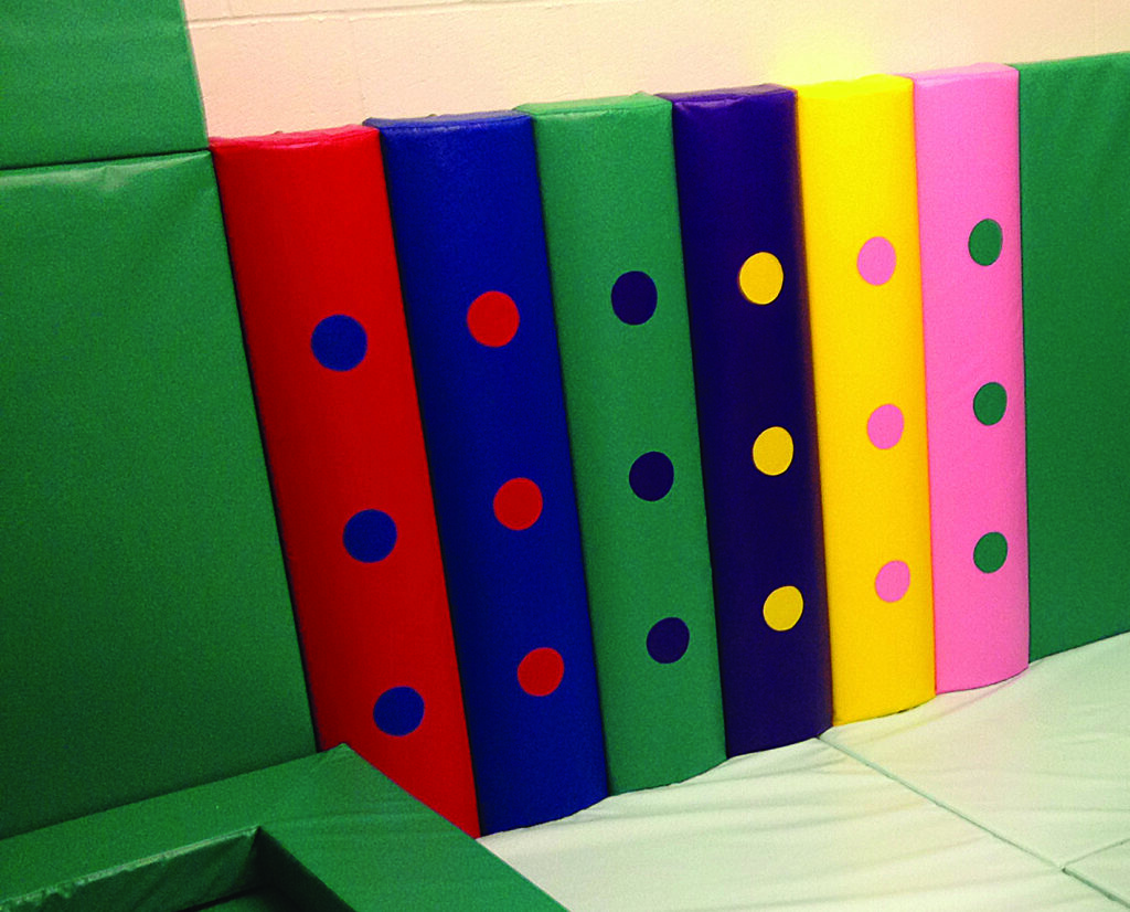 Měkký vibrační duhový panel Rompa – Senzorické pomůcky Snoezelen